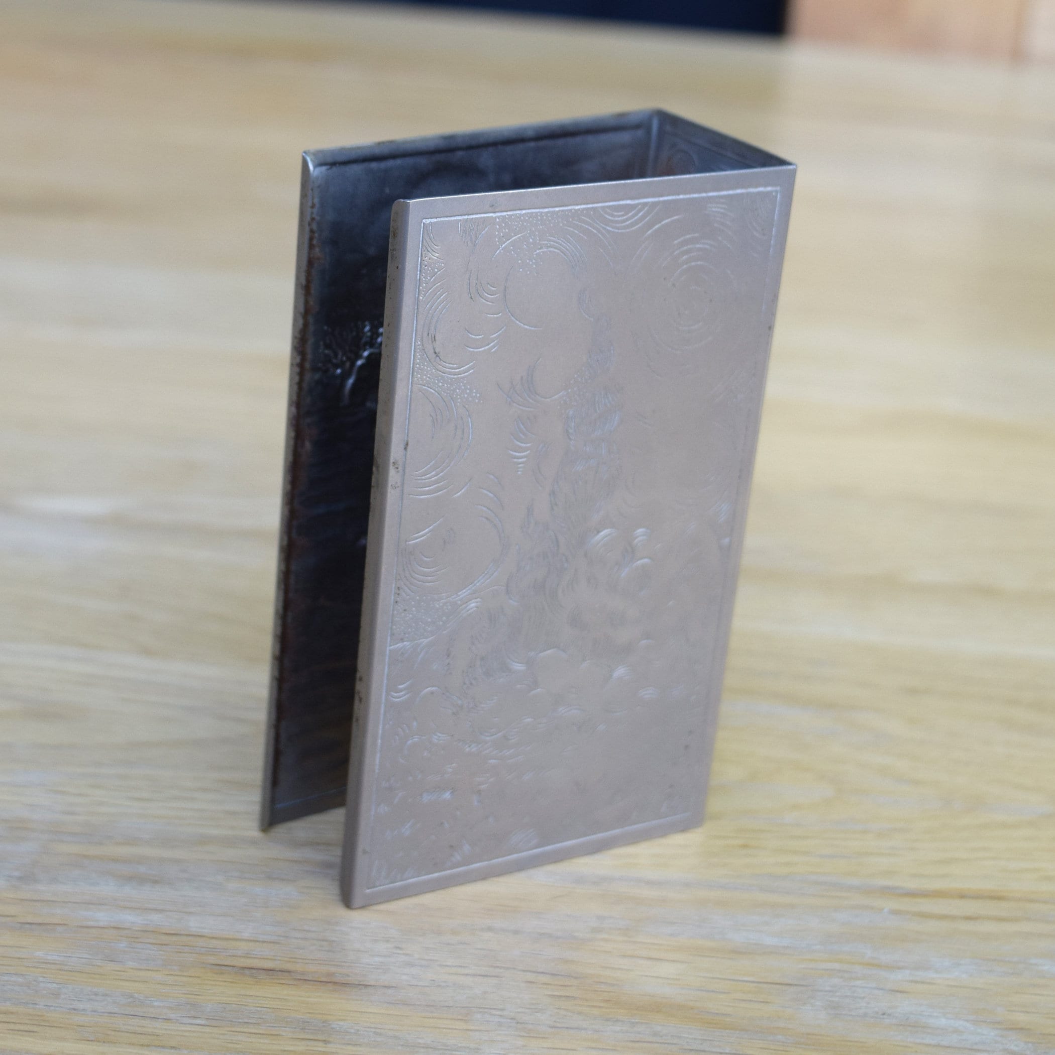 Metal Match Box Cover large Box - Etsy