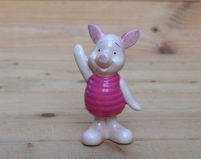 Piglet Figurine From Disney Japan - Etsy
