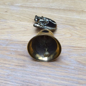 Horse Head Brass Bell - Etsy