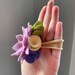 Periwinkle Felt Flower Headband Felt Flower Headband Purple Felt ...