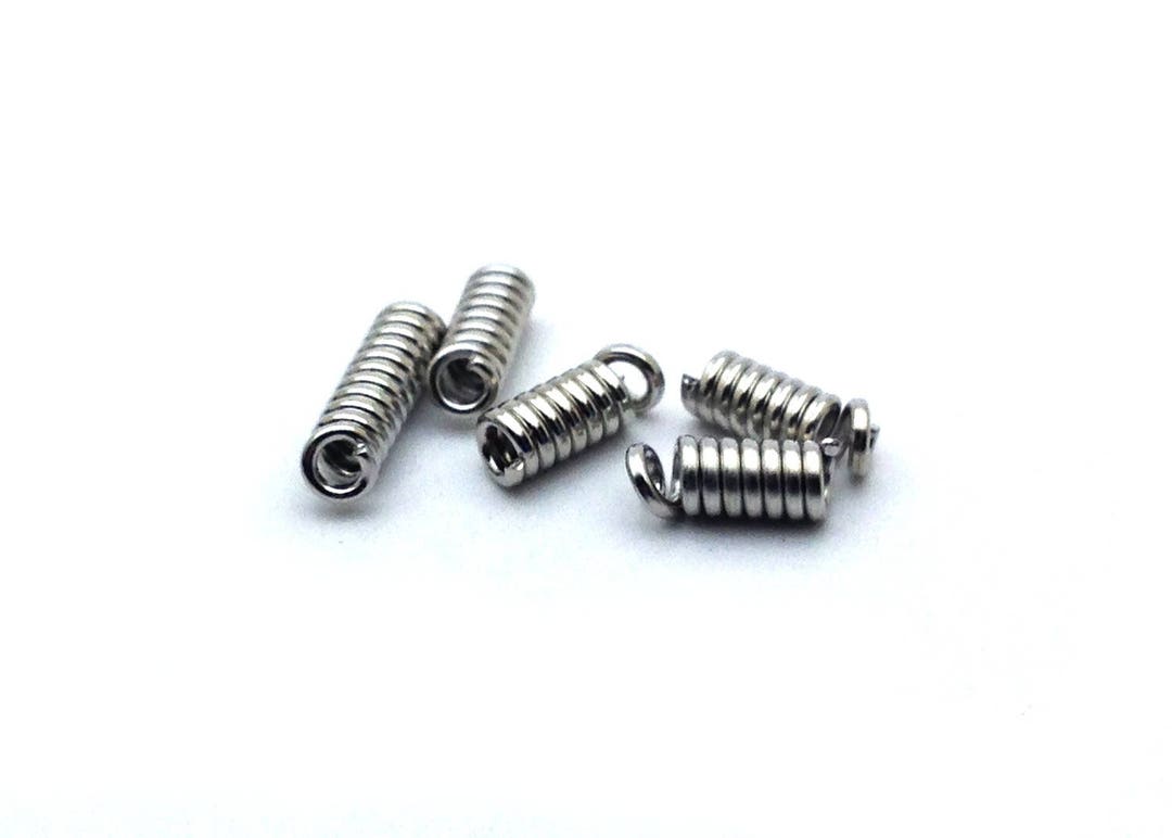 X20 Silver Metal Spiral Tips, 2mm: AE0069 - Etsy