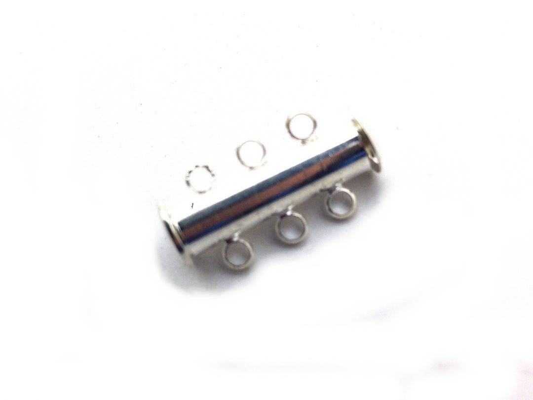 X2 Multi Row Clasps, Magnetic, Light Silver, 20x10mm: AF0018 - Etsy