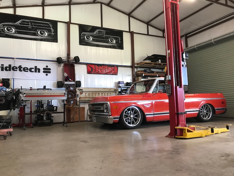 Second Gen C10 Chevy Truck BIG BANNER Chevrolet GMC 1967-1972 | Etsy