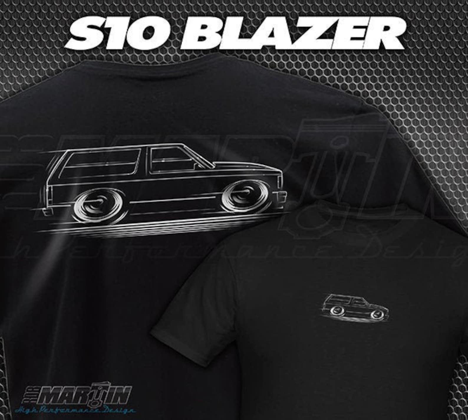 1982-1994 1st Gen S10 Blazer T-shirts Chevy GMC Jimmy 1983 1984 1985 ...