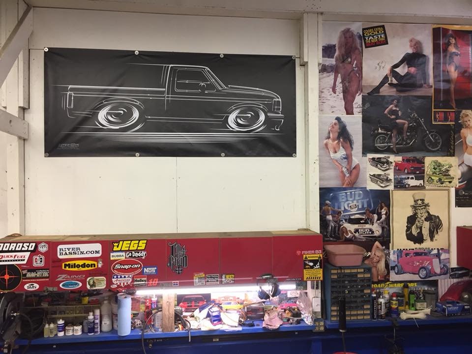 Big Banner 2nd Gen Ford SVT Lightning F-150 Truck 1999 2000 | Etsy