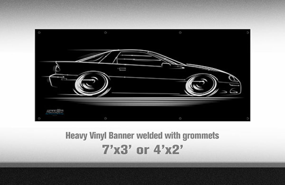 Big Banner 4th Gen Camaro 1993-2002 Chevy Z-28 SS RS Silhouette Art - Etsy