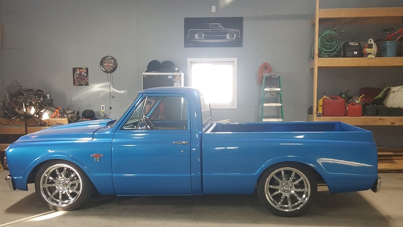 Second Gen C10 Chevy Truck BIG BANNER Chevrolet GMC 1967-1972 ...