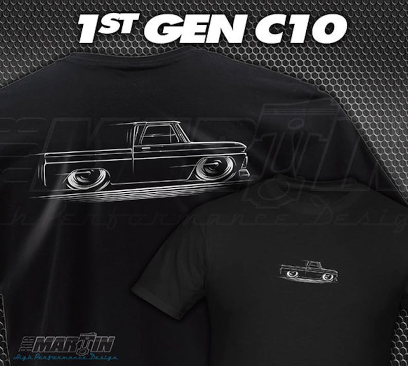 1960-1966 1st Gen C10 Truck T-shirts Chevy GMC 1961 1962 1963 1964 1965 ...
