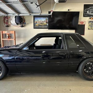 Fox Body Notch Mustang BIG BANNER 1987-1993 Notchback Coupe 5.0 87 88 ...