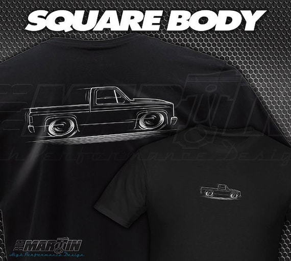 Square Body Truck T-shirt Chevy GMC 1973 1974 1975 1976 1977 - Etsy