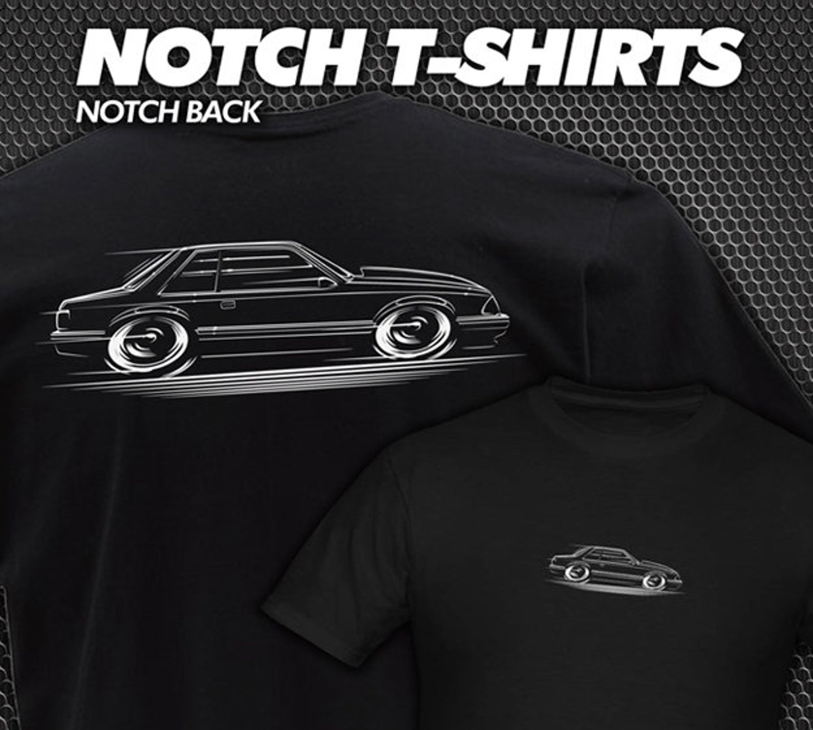 Fox Body Notch Mustang BIG BANNER 1987-1993 Notchback Coupe - Etsy