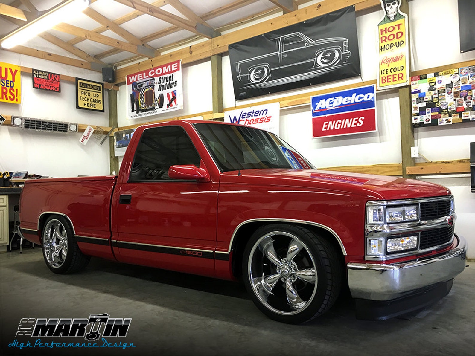 88-98 Chevy Truck Banner Chevrolet GMC OBS C1500 1988 1989 1990 1991 ...