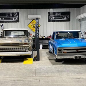 First Gen C10 Chevy Truck BIG BANNER Chevrolet GMC 1960 1961 1962 1963 ...