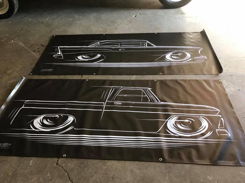 First Gen C10 Chevy Truck BIG BANNER Chevrolet GMC 1960 1961 1962 1963 ...