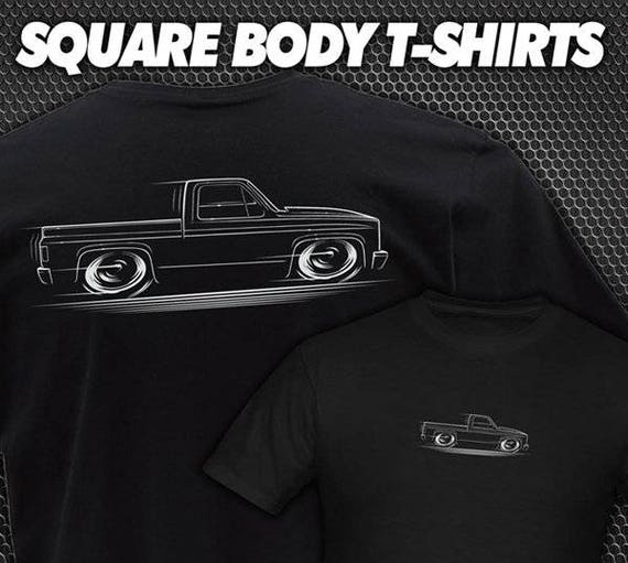 Square Body Truck T-shirt Chevy GMC 1973 1974 1975 1976 1977 | Etsy