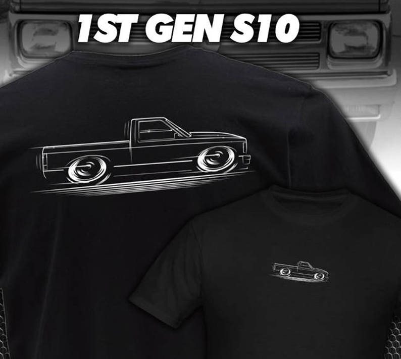 1982-1993 1st Gen S10 Truck T-Shirts Chevy GMC Sonoma 1983 | Etsy