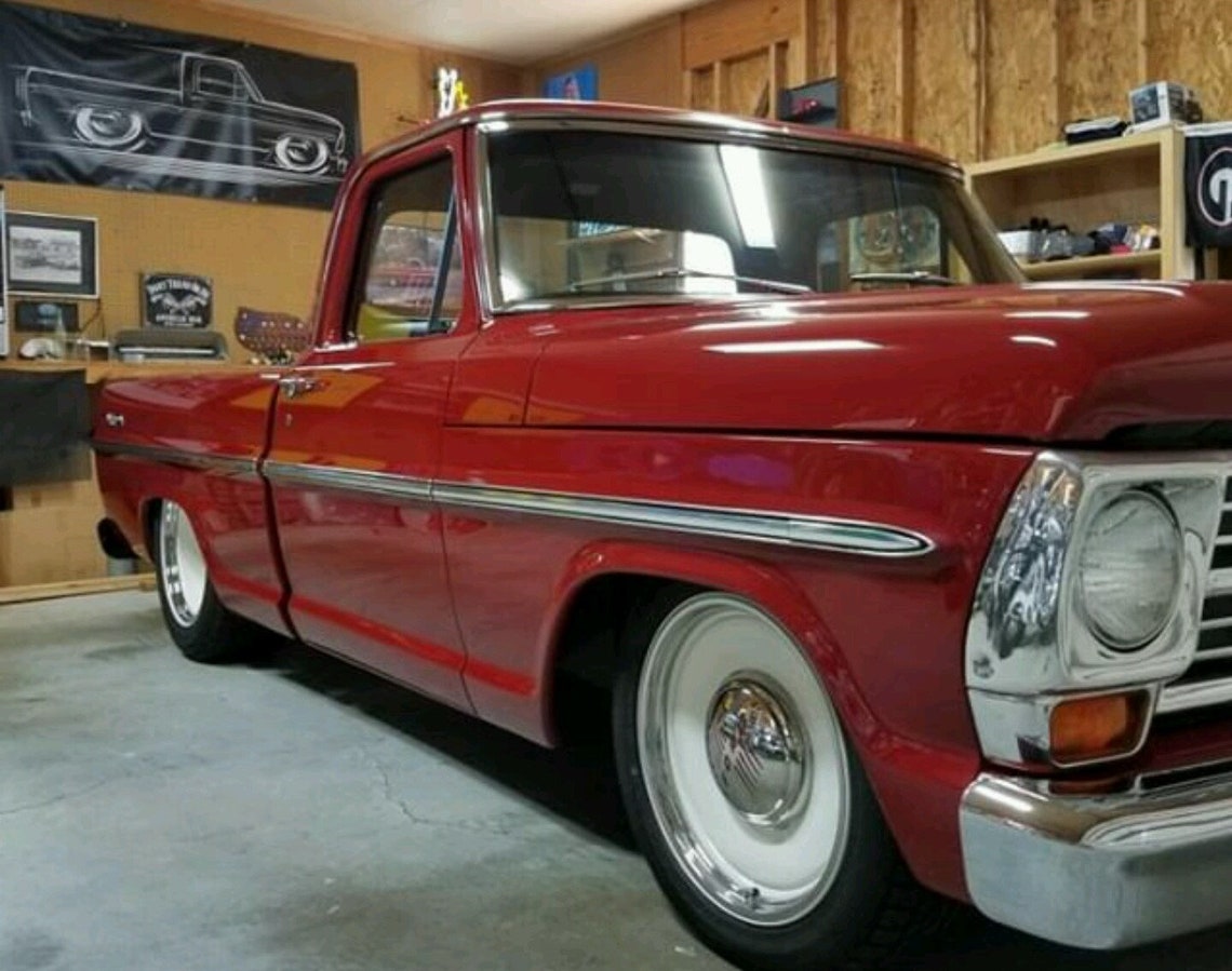 Big Banner 1967 1972 Ford F100 Bumpside Truck 1968 1969 1970 - Etsy