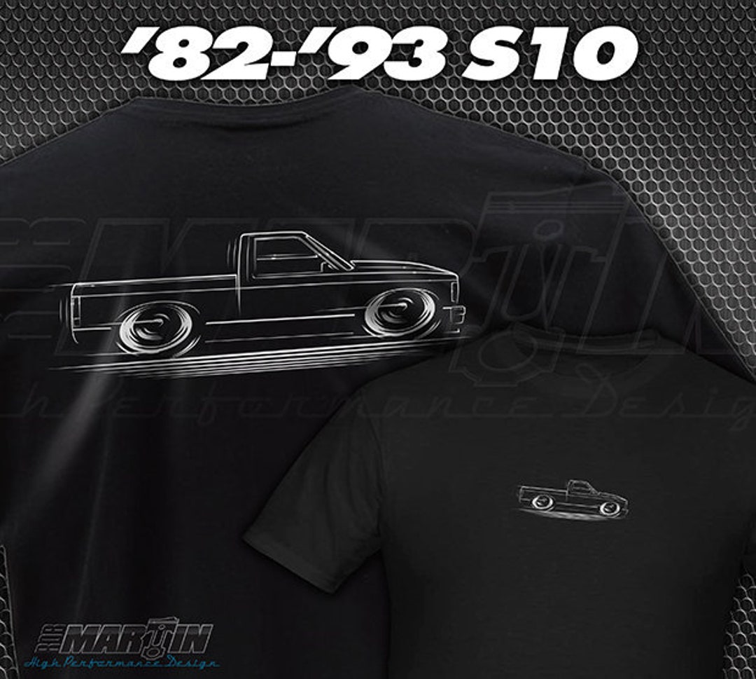 1982-1993 1st Gen S10 Truck T-shirts Chevy GMC Sonoma 1983 1984 1985 ...