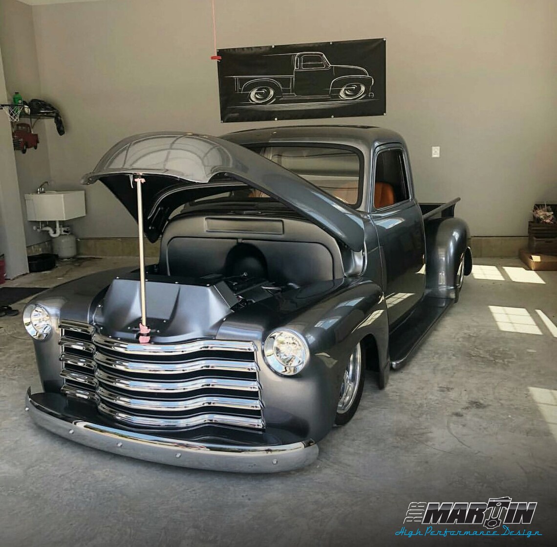 1947-1954 Panel Truck BIG BANNER Chevy GMC 47 48 49 50 51 52 53 54 Ad ...