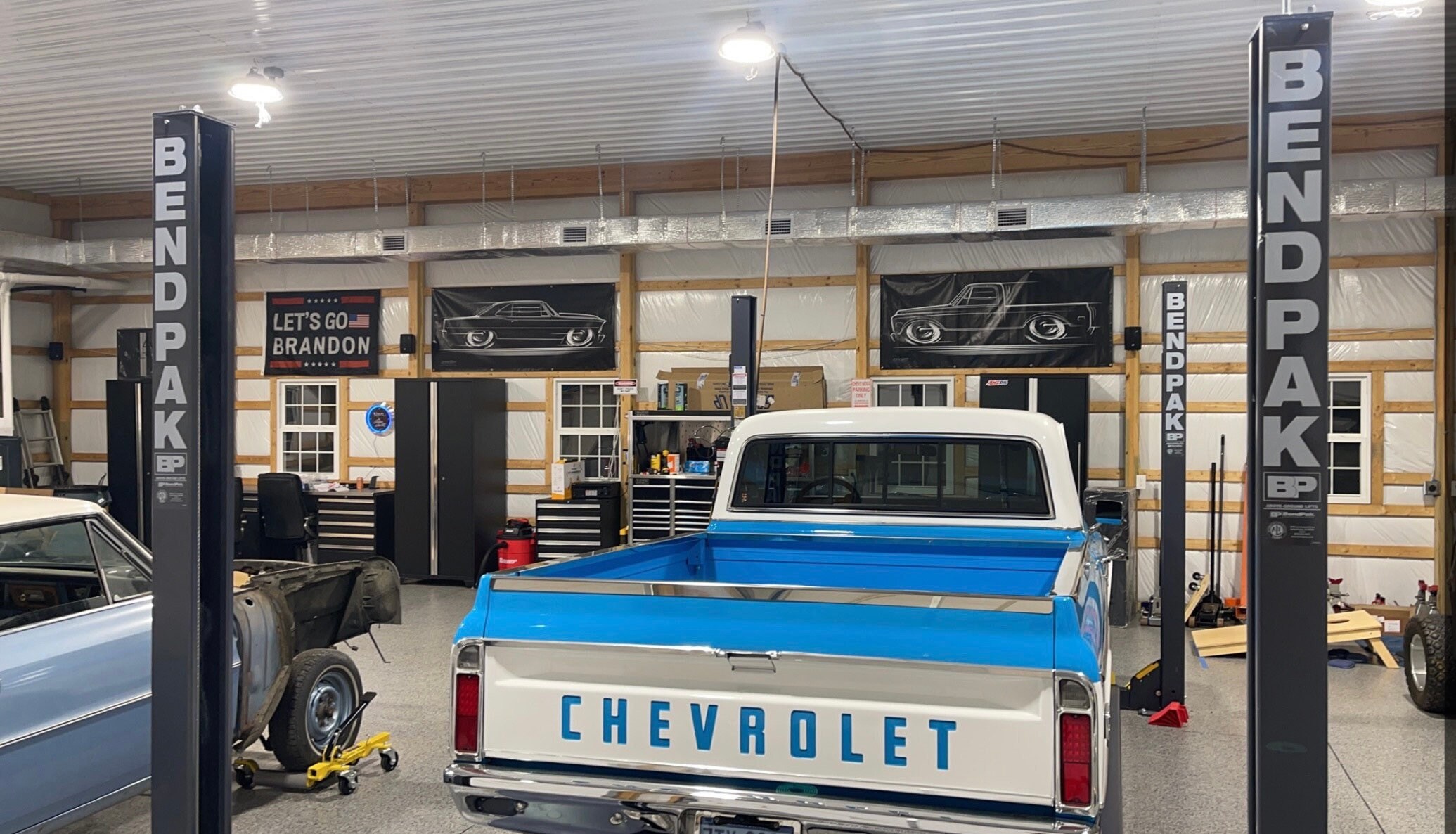 Second Gen C10 Chevy Truck BIG BANNER Chevrolet GMC 1967-1972 ...