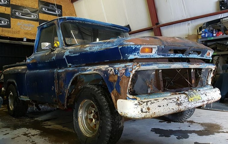 1960-1966 First Gen C10 Step Side Chevy Truck BIG BANNER | Etsy