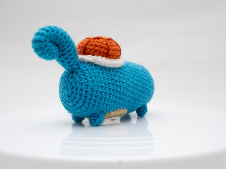 Amigurumi Pattern, Squirtle Pokemon Crochet Toy Plush Pattern, Pdf ...