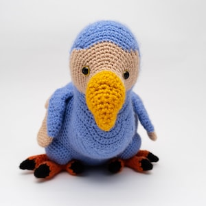Dodo Crochet Pattern, Dodo Amigurumi Pattern, Crochet Bird, Amigurumi ...