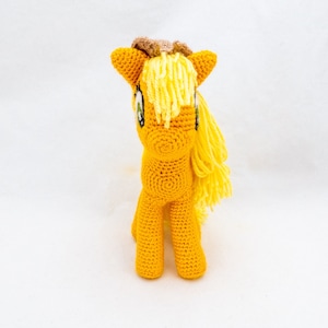 Applejack My Little Pony Crochet Amigurumi Pattern - Digital Download ...
