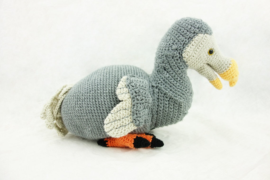 Dodo Crochet Pattern Dodo Amigurumi Pattern Crochet Bird - Etsy