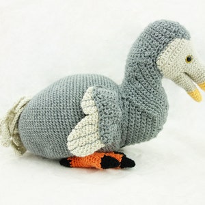 Dodo Crochet Pattern, Dodo Amigurumi Pattern, Crochet Bird, Amigurumi ...