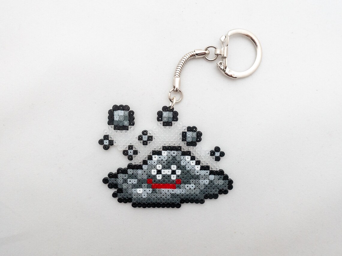 Liquid Metal Slime Dragon Quest Keychain, Dragon Quest Charm, Dragon ...