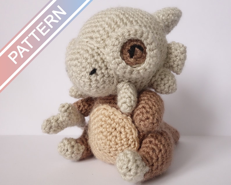 Cubone Pokemon Amigurumi Pattern Pokemon Crochet Pattern - Etsy UK