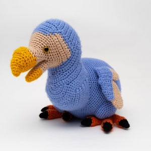 Dodo Crochet Pattern, Dodo Amigurumi Pattern, Crochet Bird, Amigurumi ...