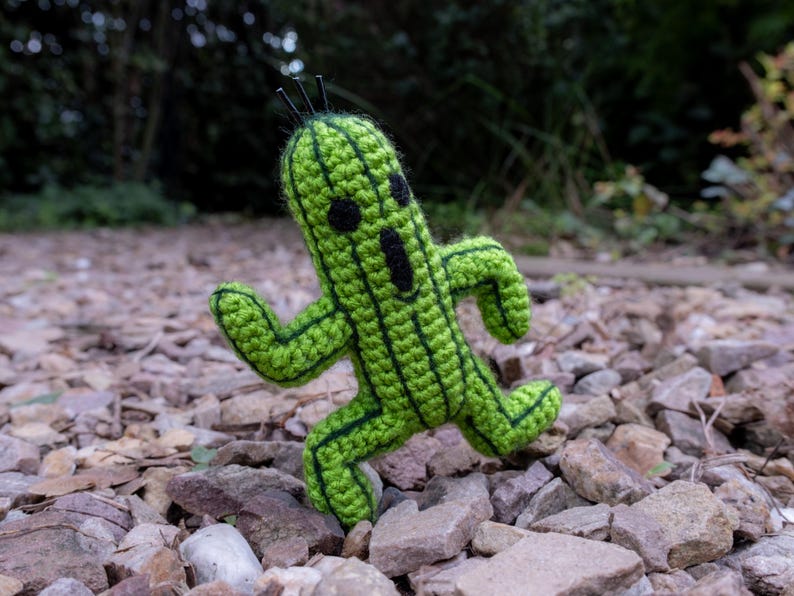 Final Fantasy Cactuar Crochet Pattern - Instant Digital Download PDF - Etsy