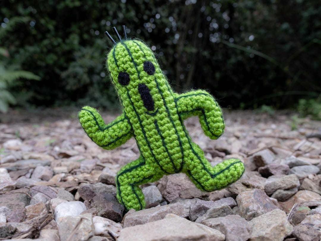 Final Fantasy Cactuar Crochet Pattern - Instant Digital Download PDF - Etsy