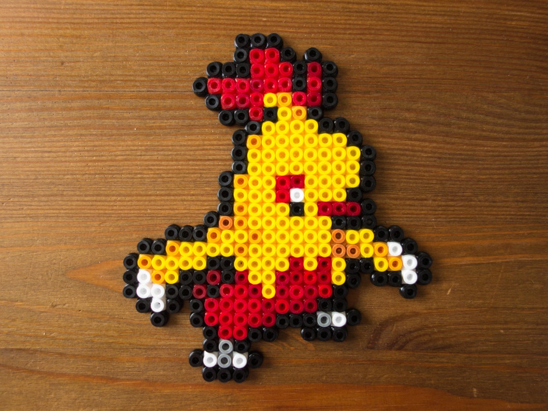 Combusken Pokemon Pixel Art Magnet - Etsy UK
