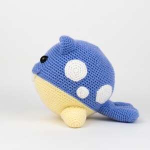 Spheal Pokemon Amigurumi Crochet Pattern - Digital PDF Download for ...