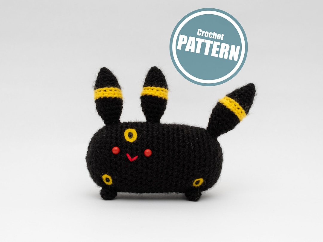 Umbrebean - Umbreon Crochet Pattern PDF: Amigurumi Pokemon Plush ...