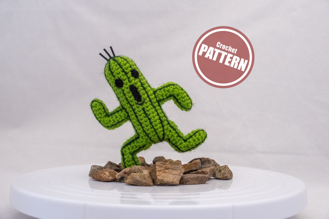 Cactuar Crochet Pattern, Final Fantasy Amigurumi Pattern - Etsy UK