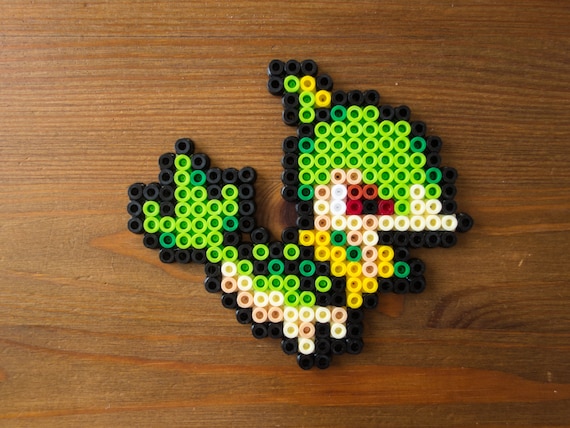 Pixel Art Templates Pokemon Snivy