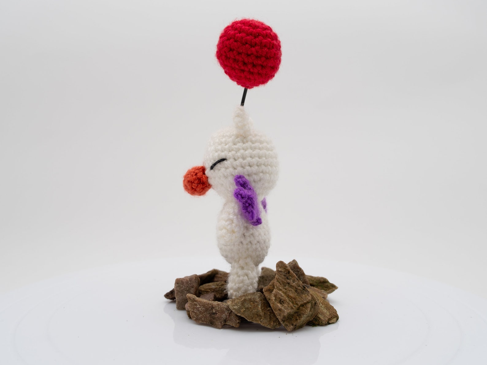 Amigurumi Pattern, Mini Moogle Crochet Plush Toy Fantasy Pattern ...