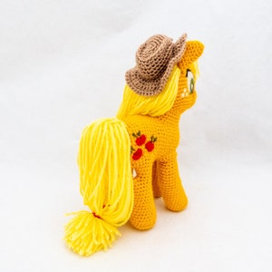Applejack My Little Pony Crochet Amigurumi Pattern - Digital Download ...