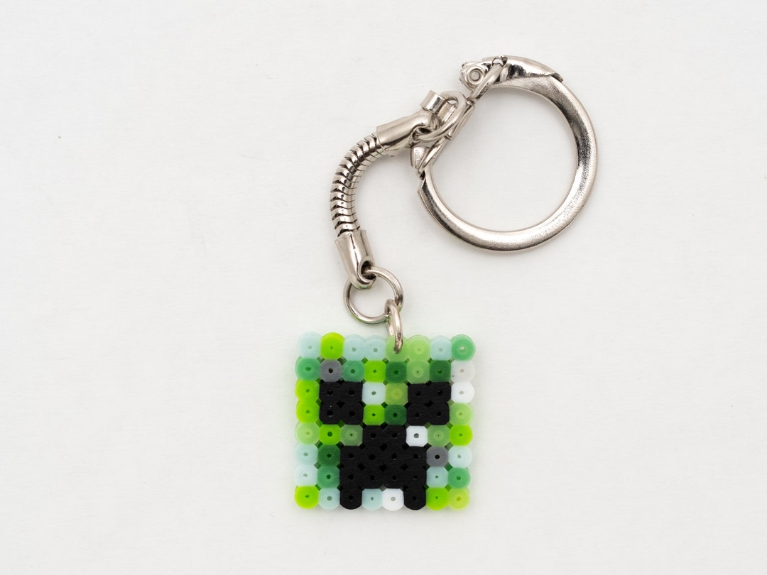 Creeper Minecraft Keychain - Etsy