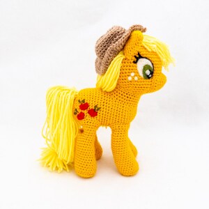 Applejack My Little Pony Crochet Amigurumi Pattern - Digital Download ...