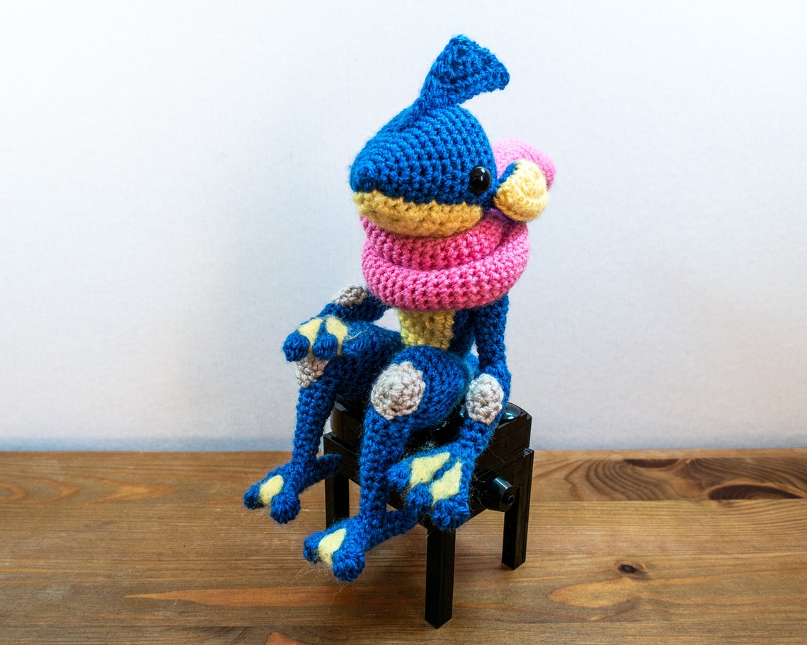 Greninja Pokemon Crochet Pattern Amigurumi Pattern Pokemon - Etsy Ireland