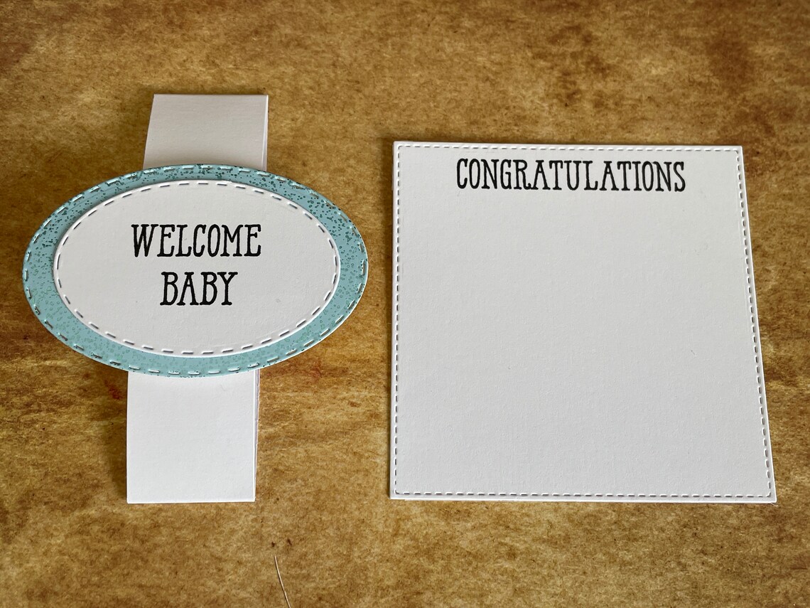 Handmade New Baby Money Envelope. Baby Boy Money Wallet. | Etsy