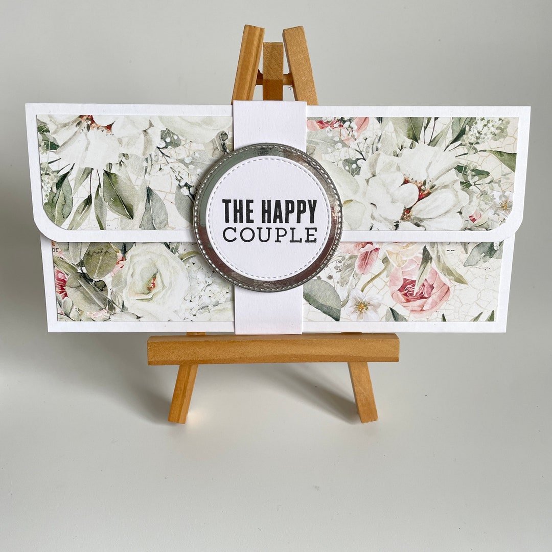 Wedding Money Envelope. Happy Couple. Wedding Gift Envelope. Wedding ...