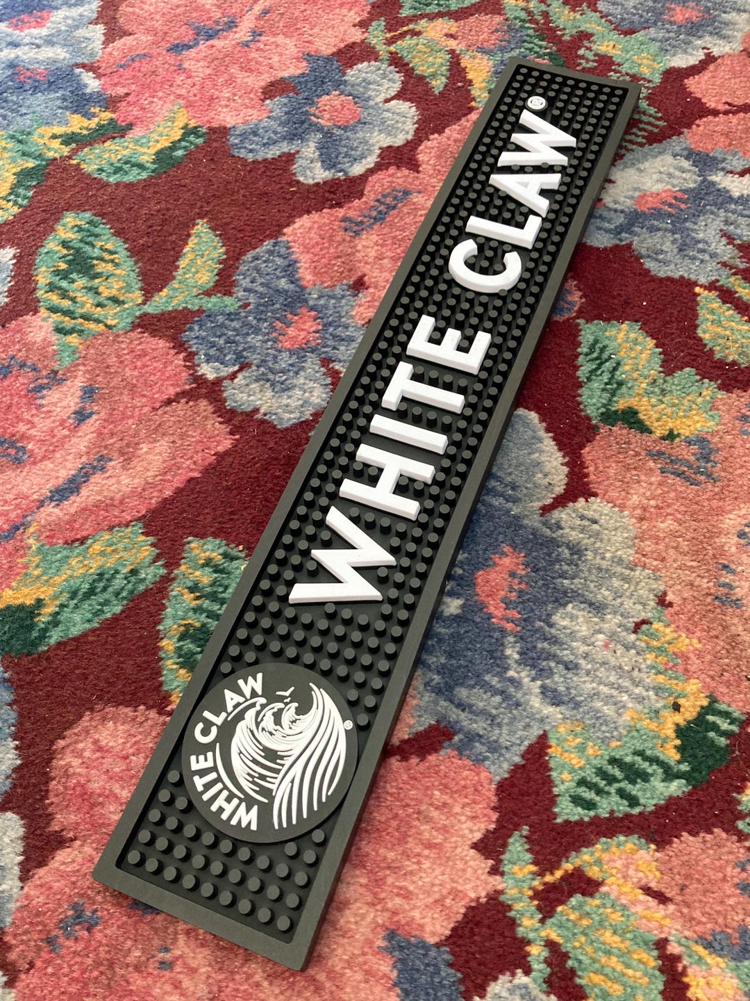 White Claw Bar Rail Mat (she Shed, Bachorlette Gift, Man Cave, Home Bar ...
