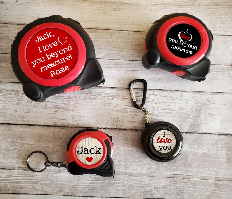 Valentine's Day Gift Personalized Tape Measure - Etsy
