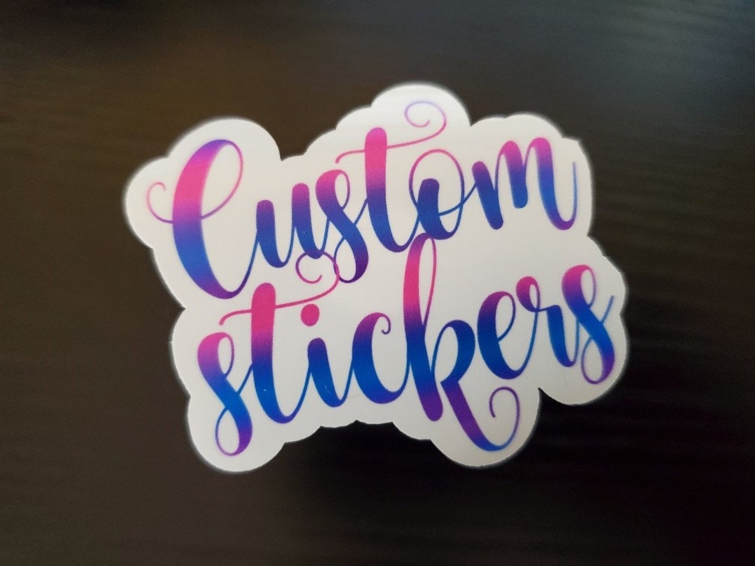 Custom Sticker Kiss Cut Sheets - Etsy